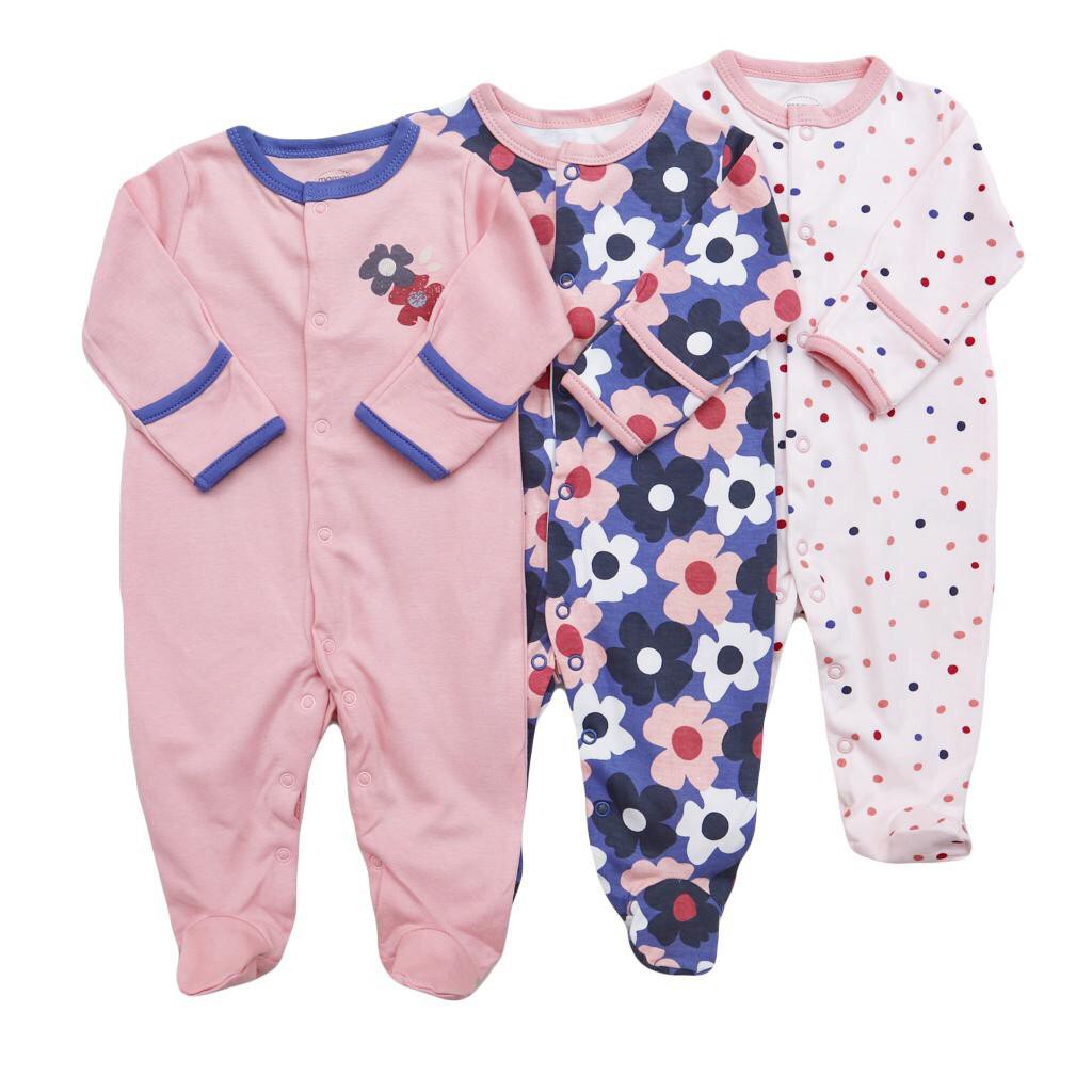 Jual LITTLESUMMERISE - PREMIUM Sleepsuit Bayi motif Daisy | Shopee ...
