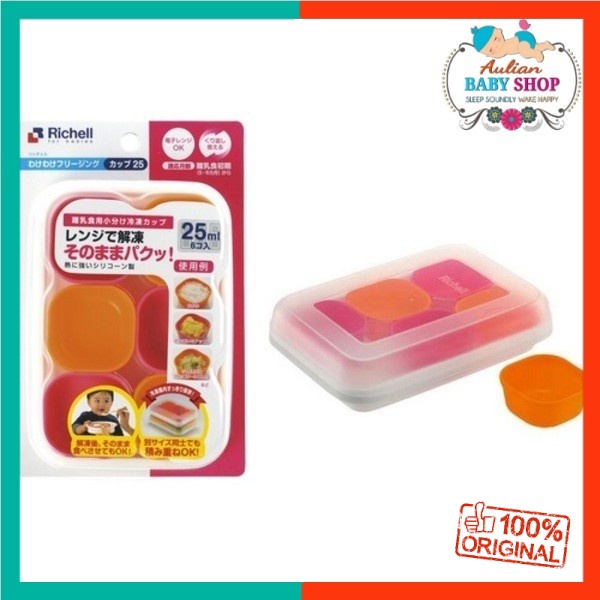 Jual Richell Dividable Freezing Cup 25 ml (6 pcs) | Shopee Indonesia