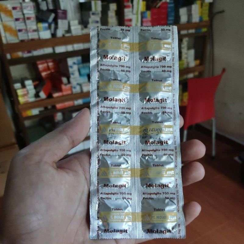 Jual MOLAGIT 1 STRIP (DIARE) | Shopee Indonesia