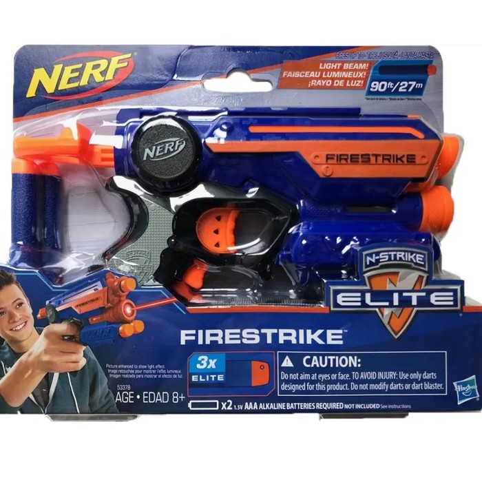 Jual BAH112 Nerf Elite Firestrike Original Kado Mainan anak Nerf Gun ...