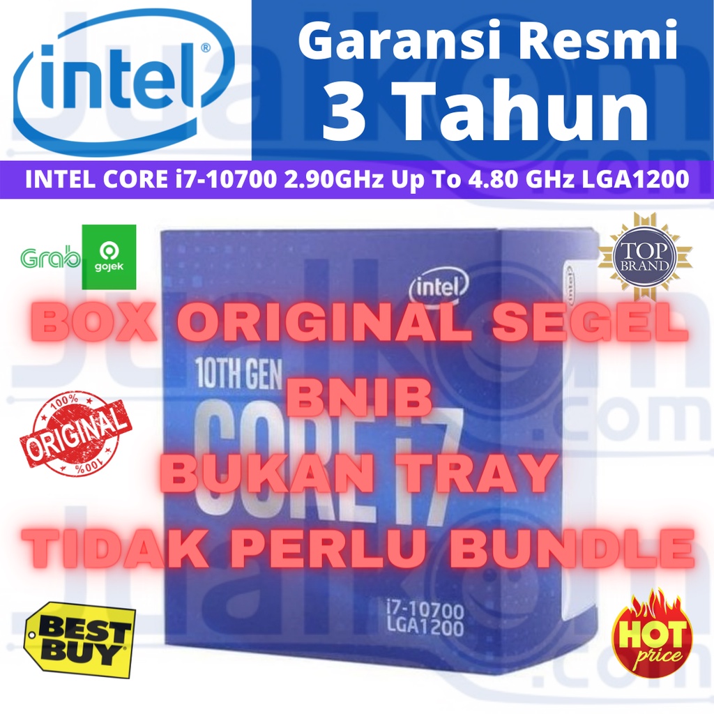 Jual Processor Intel Core i7 10700 - LGA 1200 Box | Shopee Indonesia