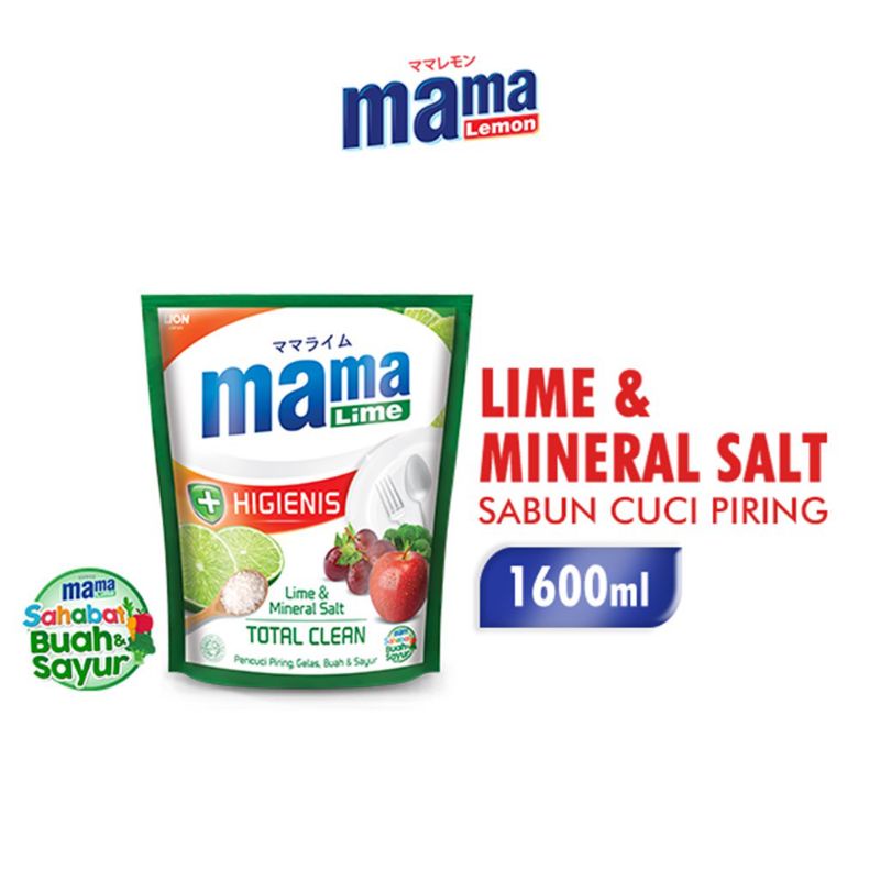 Jual mama lime & mineral salt 1500ml | Shopee Indonesia