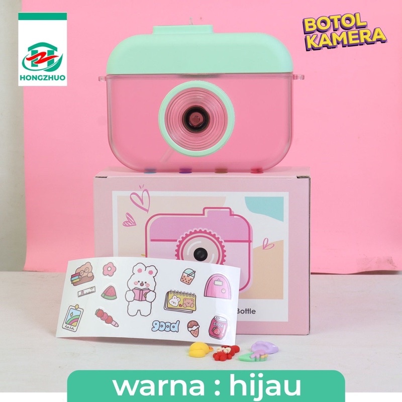 Jual JCO Botol Minum Bentuk Camera Viral Botol Minum Camera Anak Free ...