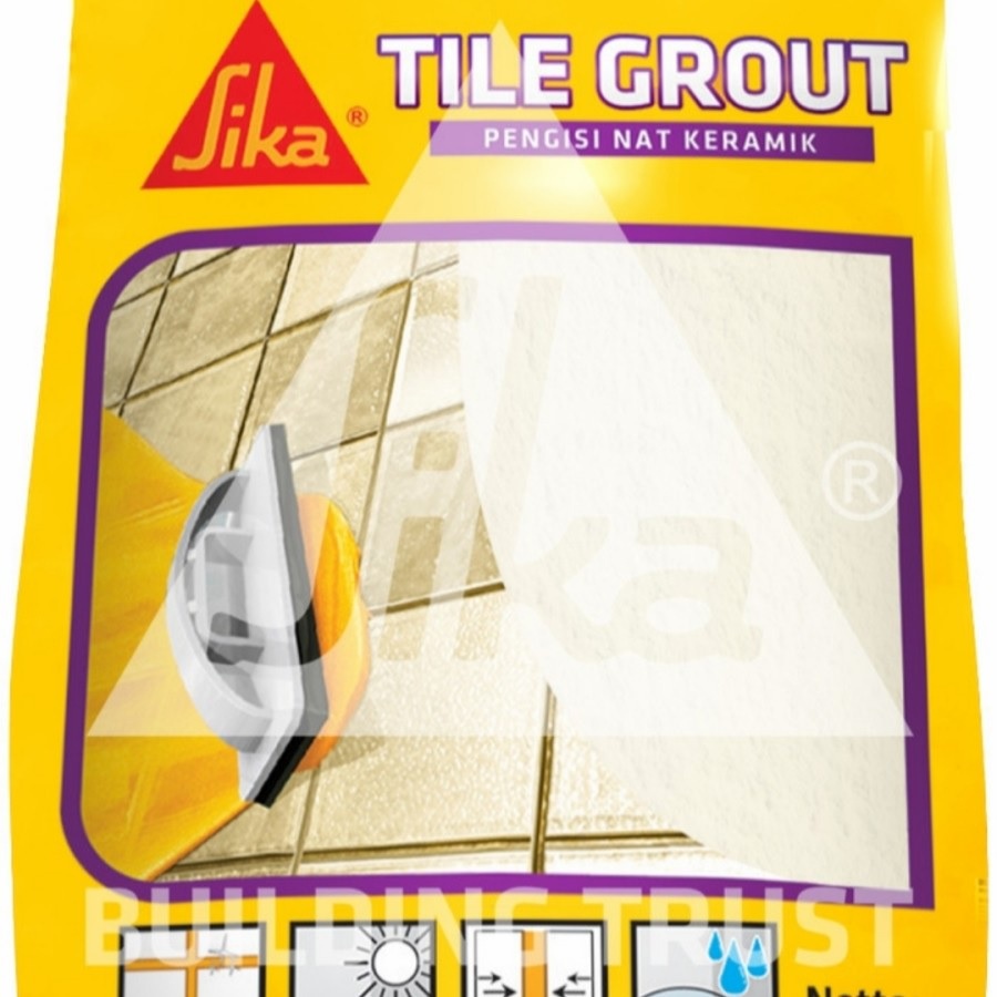 Jual Sika Tilegrout Tile Grout / nat / oker 1kg | Shopee Indonesia