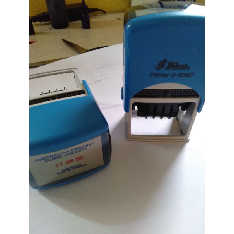 Jual shiny s836d stempel tanggal dan Costum tulisan | Shopee Indonesia