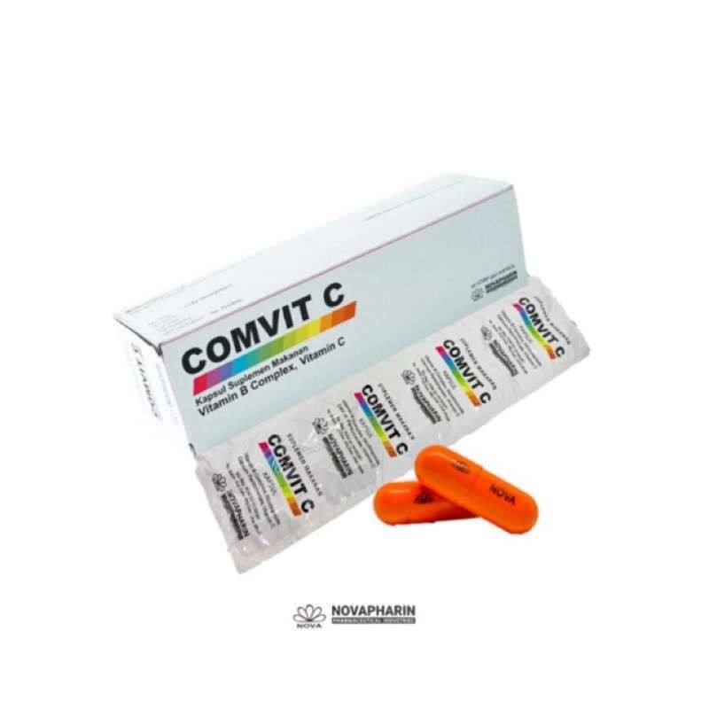 Jual Vitamin C ComVit Vit C 500 MG + B Complex | Shopee Indonesia