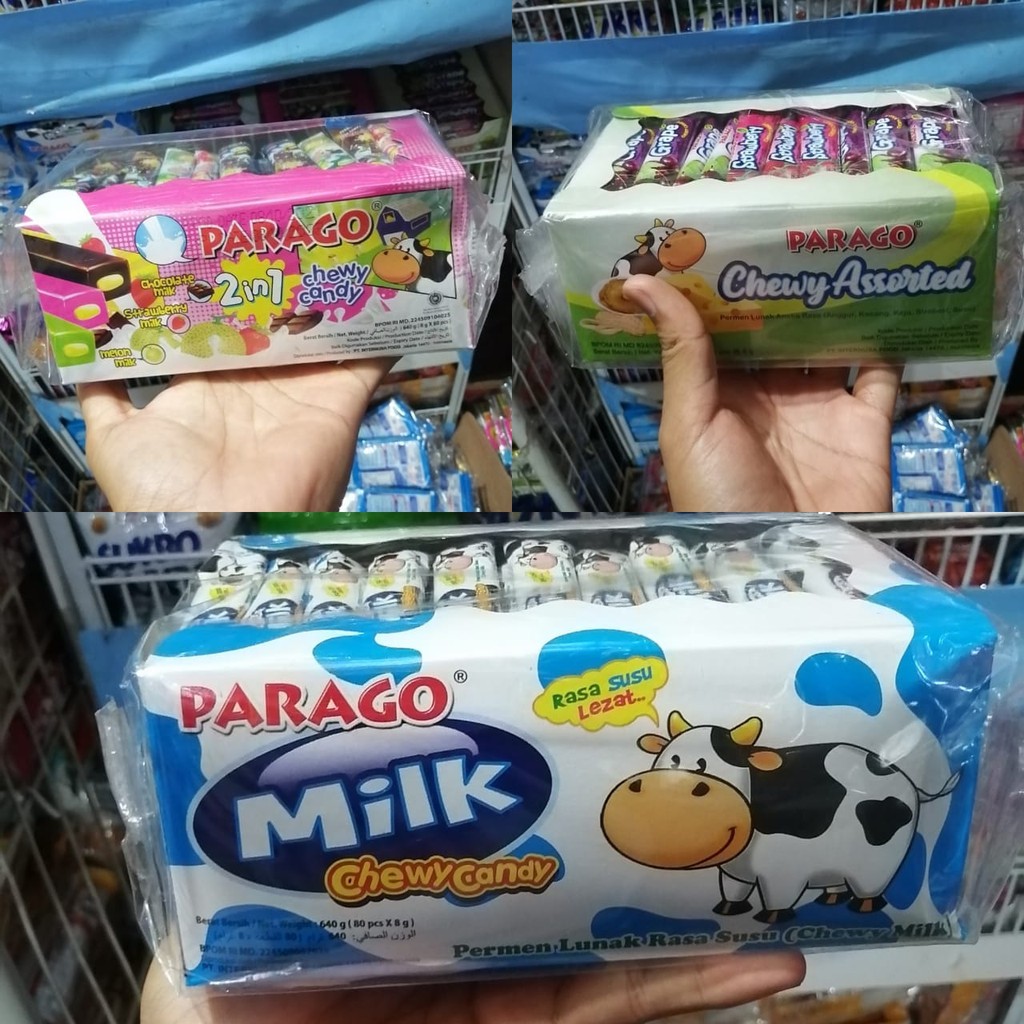 Jual Permen Parago (1 pack isi 80 pcs) | Shopee Indonesia