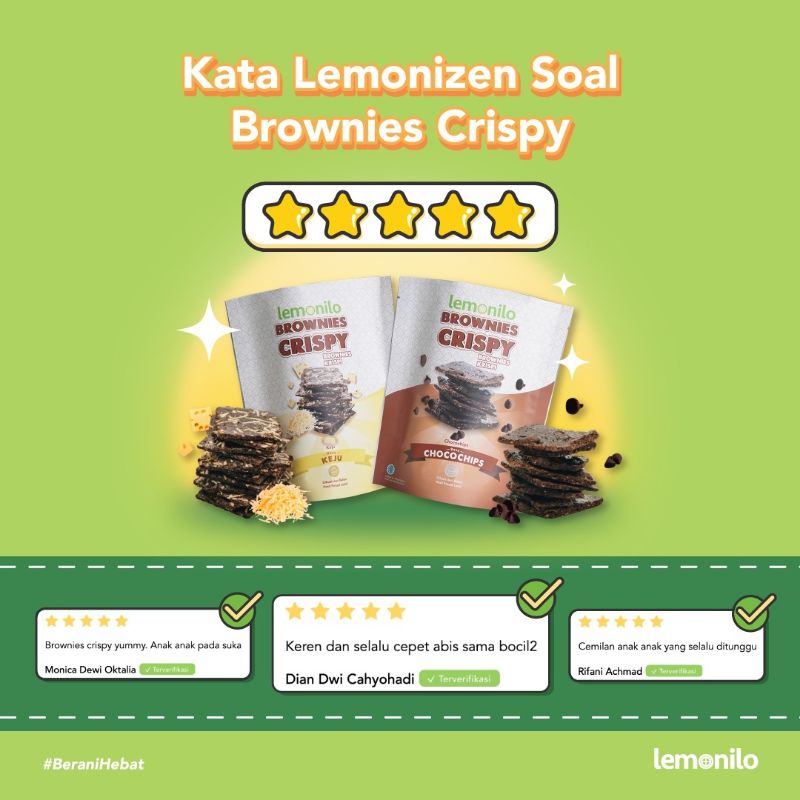Jual Lemonilo Brownies Crispy 40 gr / Lemonilo Chimi / Tropicana Slim ...