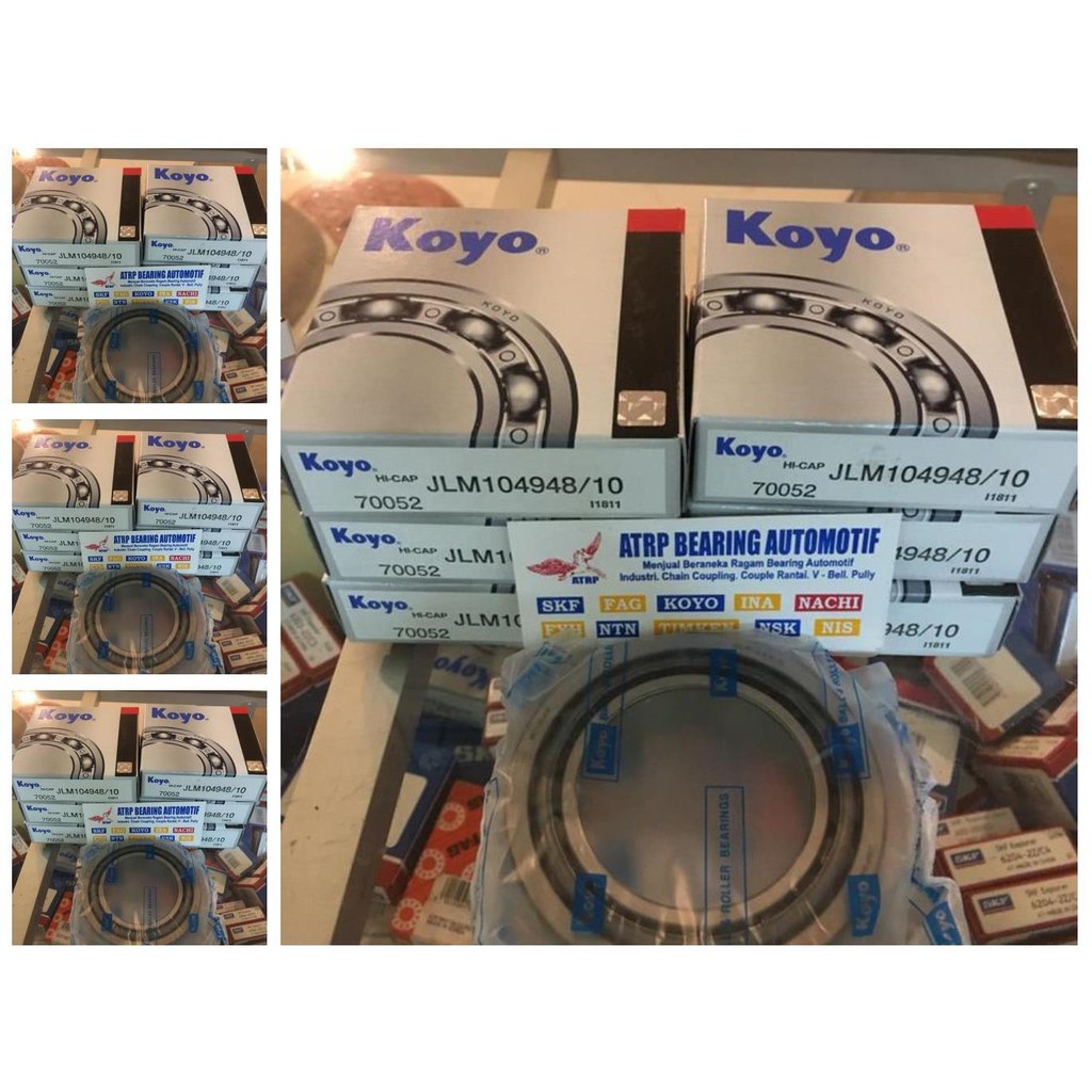 Jual tapered bearing 104948/10 bearing depan dalam toyota hartop 2f ...