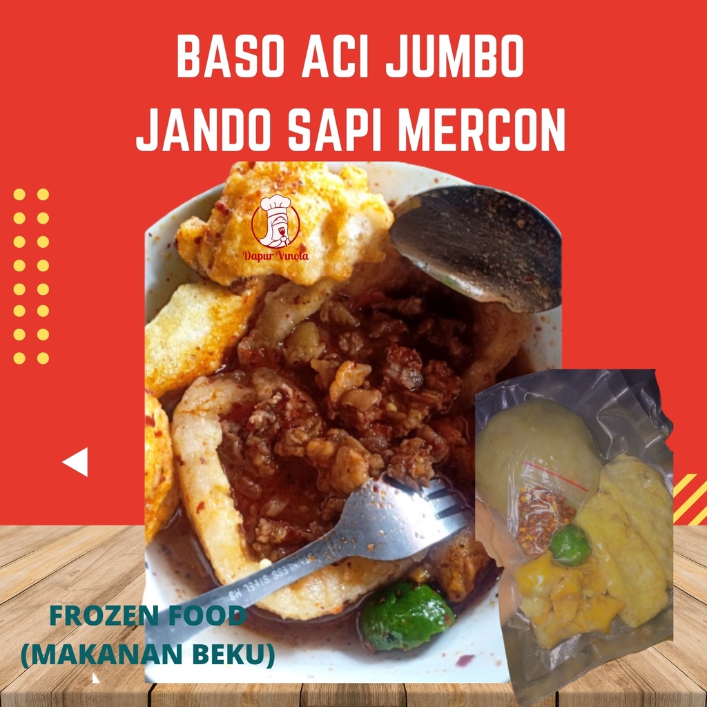 Jual TERENAK BASO ACI SUPER JUMBO, GEDE BANGET BOCI JUMBO JANDO SAPI ...