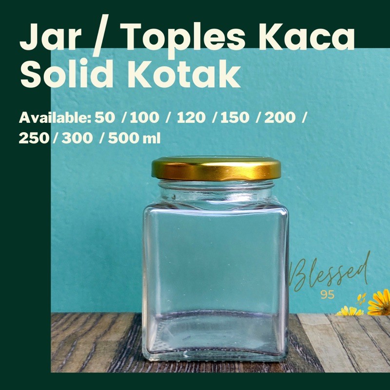 Jual Toples Kaca Murah Kotak 50ml 100ml 120ml 150ml 200ml 250ml 300ml ...