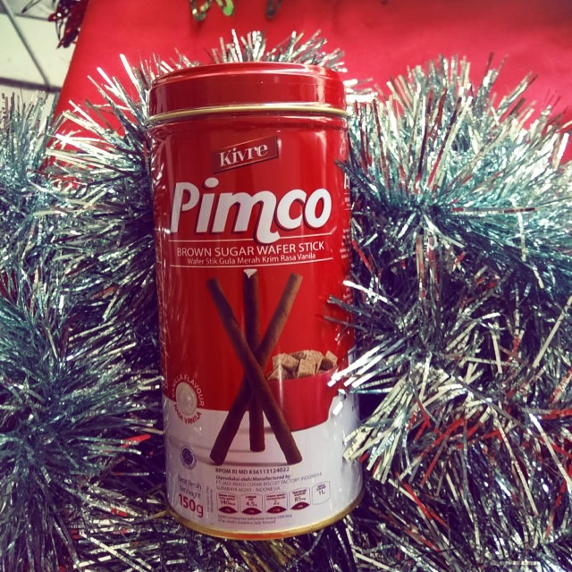 Jual Pimco brown sugar wafer stick kaleng | Shopee Indonesia