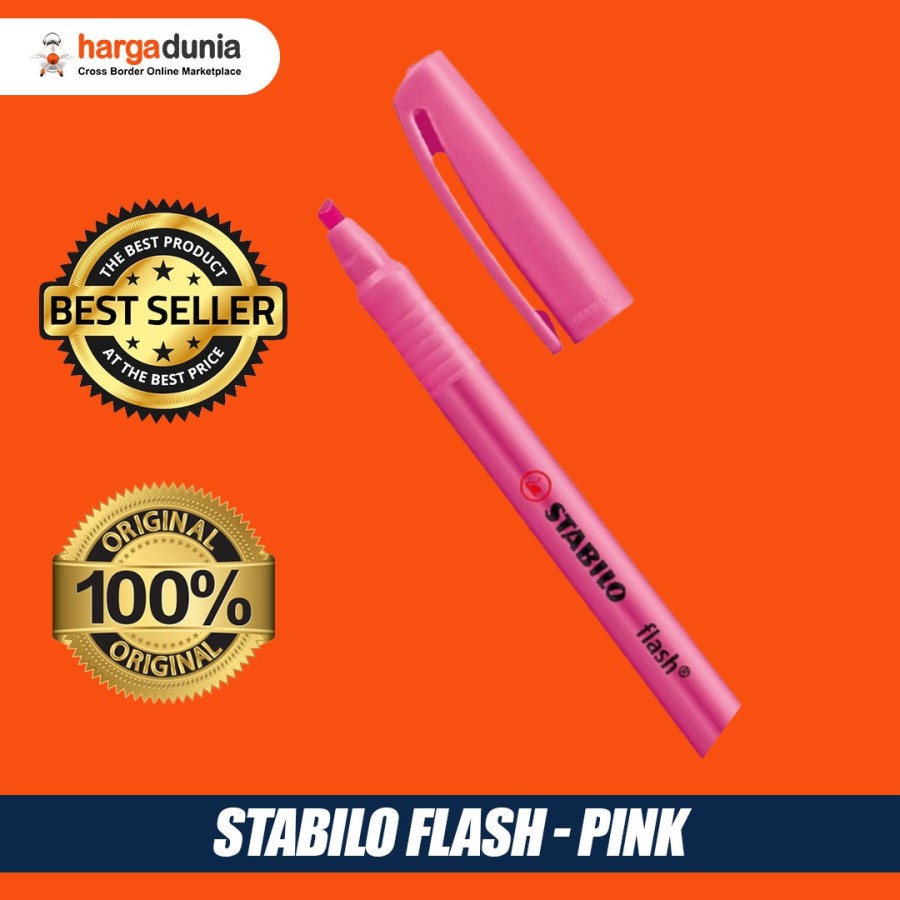 Jual STABILO Flash Pink Original Murah | Shopee Indonesia