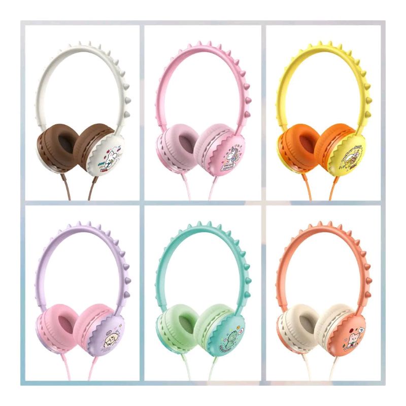 Jual Headphone Bando Anak Kids Motif Dinosaurus Cable Cocok untuk ...