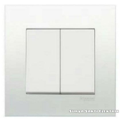 Jual SAKLAR SERI/ GANDA SCHNEIDER VIVACE | Shopee Indonesia