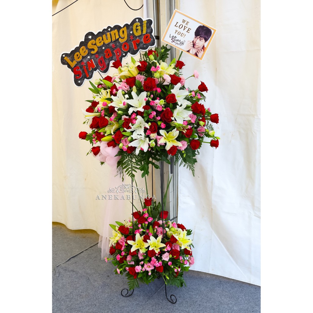 Jual Standing Flower Congratulations Karangan Bunga Fresh Asli Ucapan ...