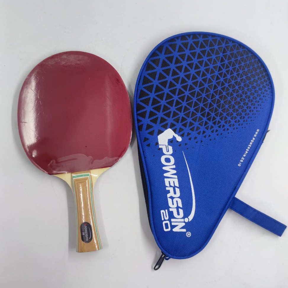 Jual Bet Pingpong Bat Tenis Meja POWER SPIN20 ORIGINAL powerspin 20 cover | Shopee Indonesia