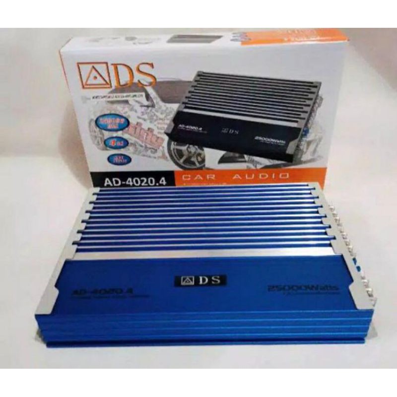 Jual Power amplifier ADS AD-4020.4 mosfet 4 channel | Shopee Indonesia