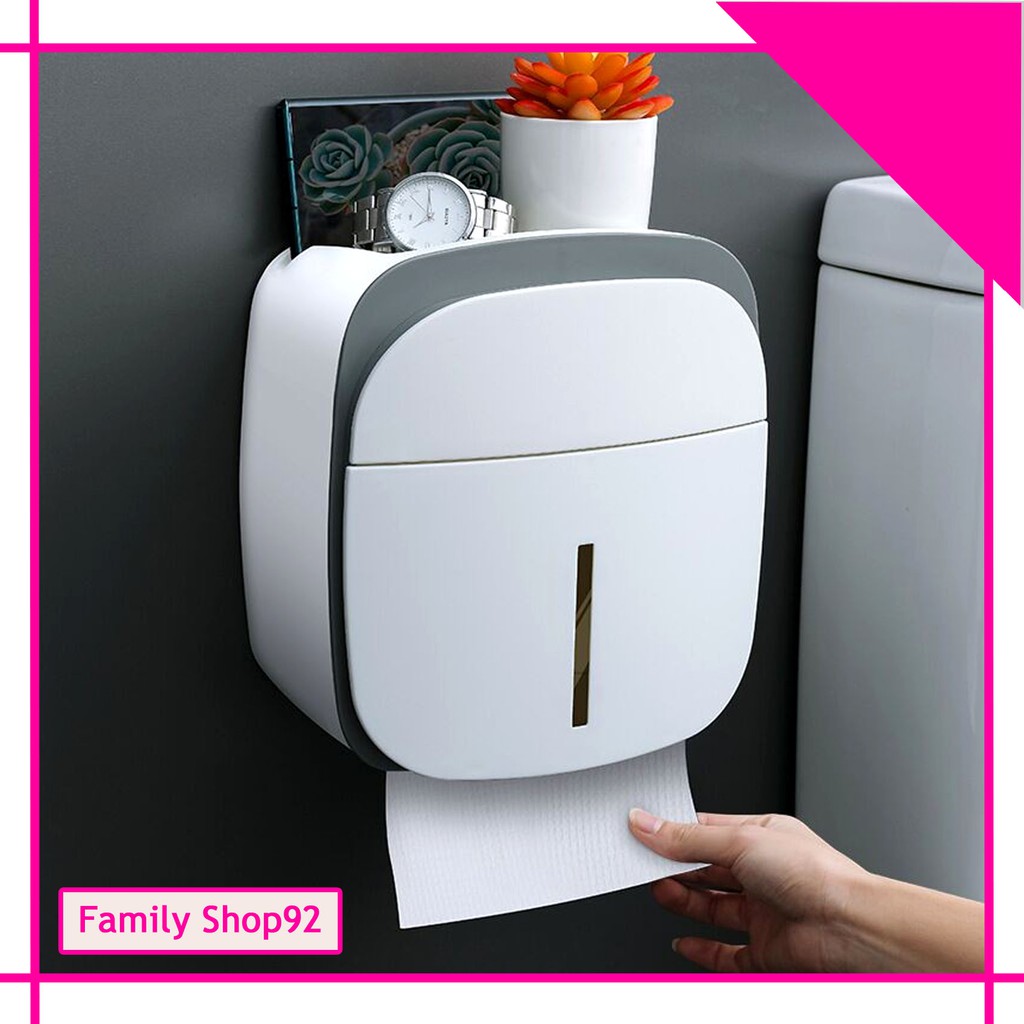 Jual Tempat Kotak Tissue Tisu Tempel Dinding Storage Box Tissue Untuk ...