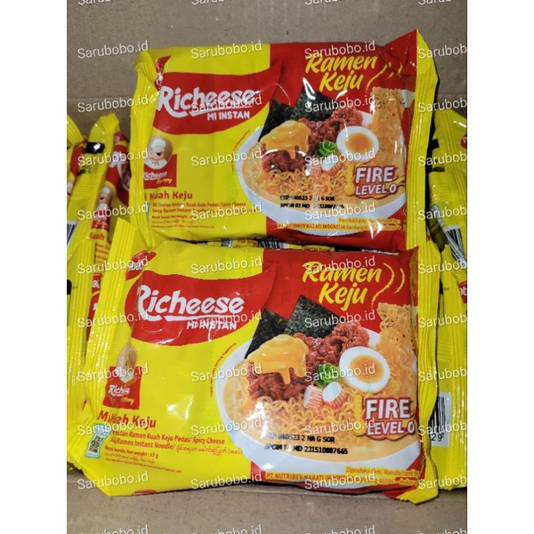 Jual MIE RICHEESE RAMEN KEJU LV 0 RAMEN KEJU RICHEESE MIE RAMEN ...