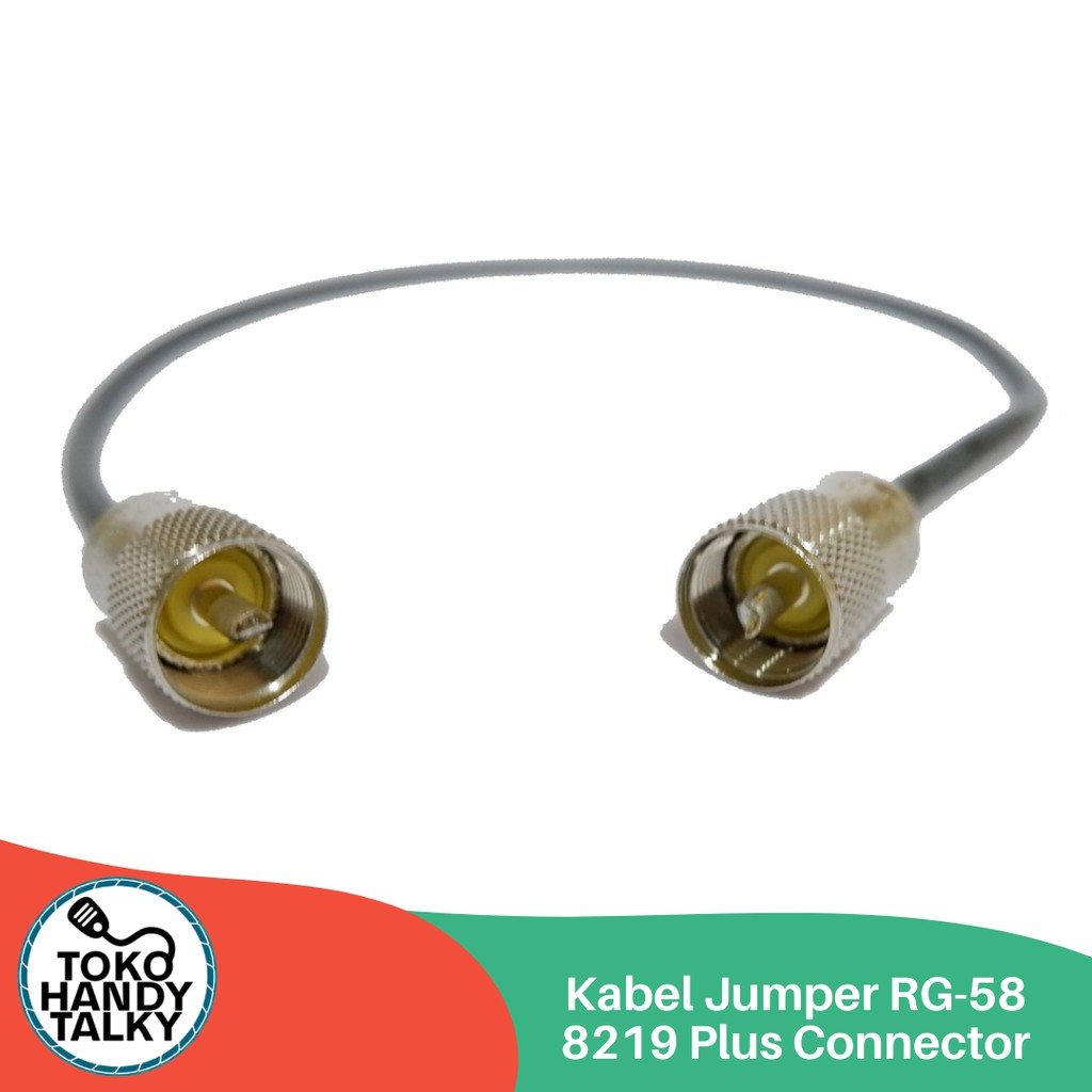 Jual KABEL JUMPER RG-58 8219 PLUS CONNECTOR NEW | Shopee Indonesia