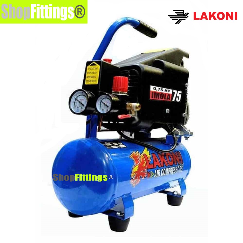 Jual LAKONI IMOLA 75 Kompresor Angin 3/4 HP Portable Air Compressor 9 ...