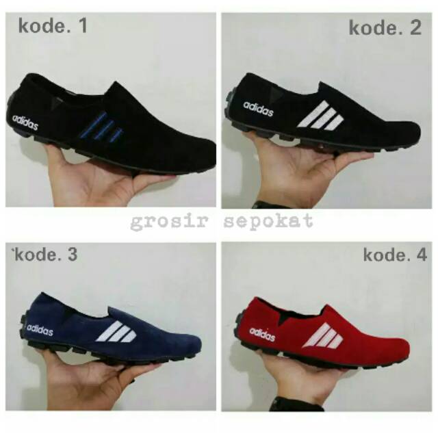 Jual SEPATU ADIDAS SLOP MOCASSIN / SEPATU CASUAL / SEPATU SLIP ON ...