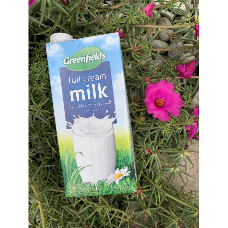 Jual Greenfields UHT Full Cream 1L / 1 L / 1000L / 1000 L / 1 liter ...