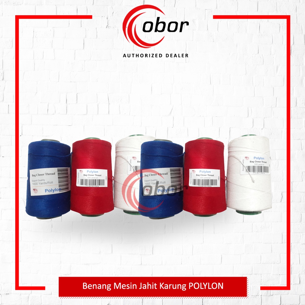 Jual BENANG POLYLON 200G / 6PLY - Putih | Shopee Indonesia