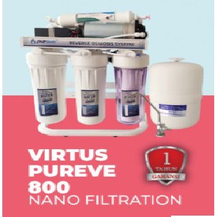 Jual PUREVE WATER PURIFIER NANO FILTRATION VIRTUS 800 | Shopee Indonesia