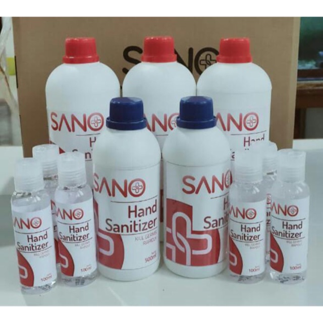 Jual Sano Hand Sanitizer 100ml 1000ml | Shopee Indonesia