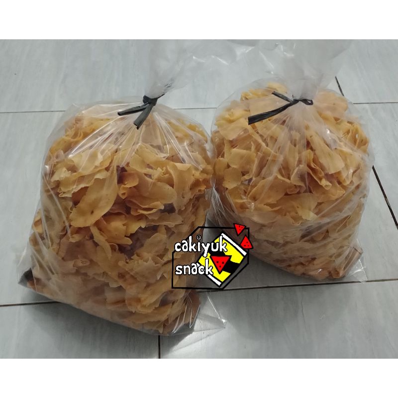Jual Keripik Atos Atos / Keripik Bawang / Cemilan Unik 1 kg | Shopee ...