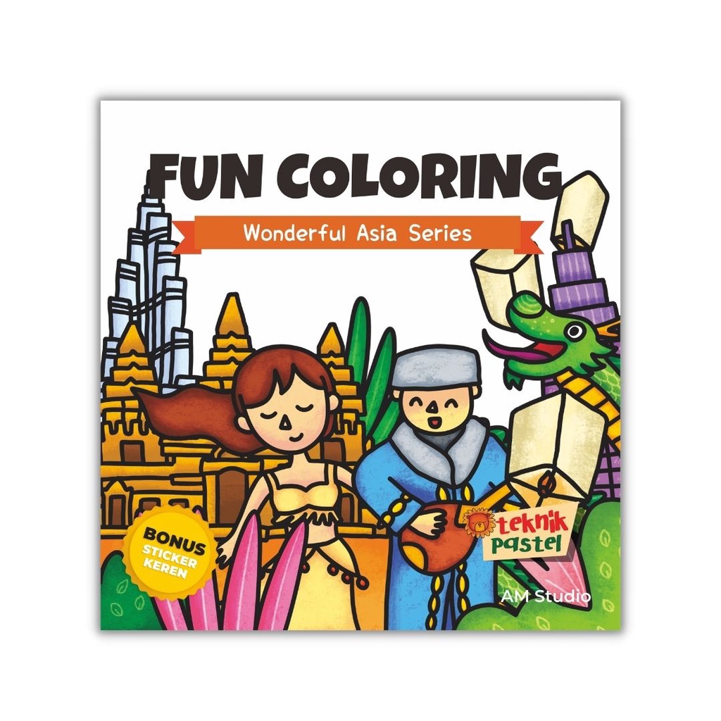 Jual BUKU ANAK:FUN COLORING WONDERFUL SERIES | Shopee Indonesia
