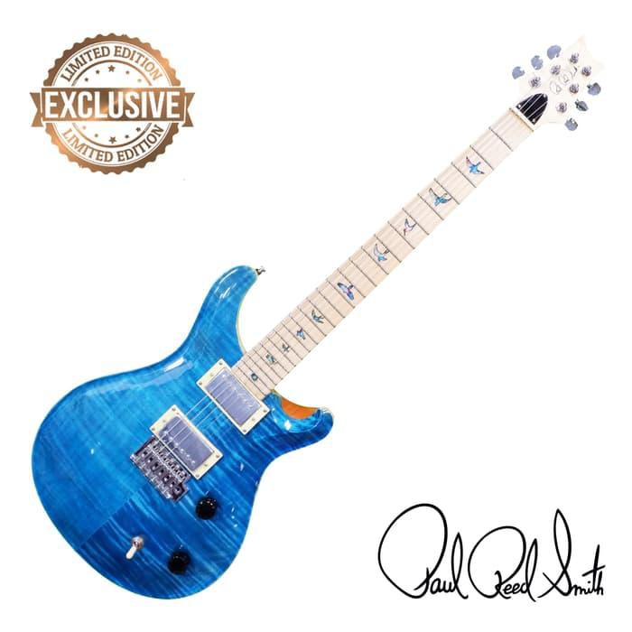 Jual Dijual Gitar Elektrik PRS Custom 24 Whale Blue Flame Top Maple ...