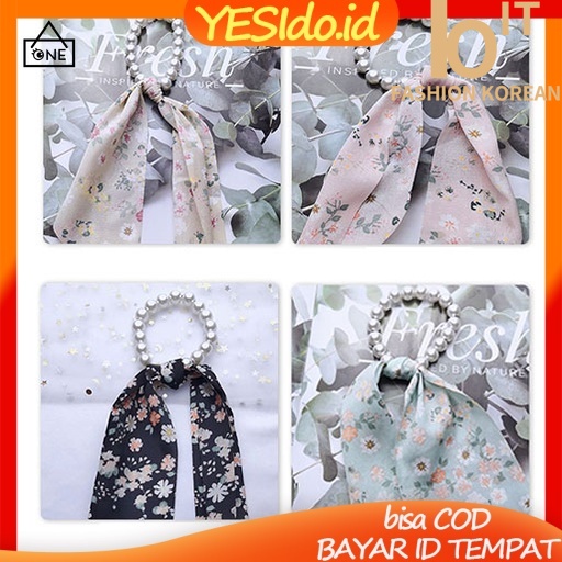 Jual COD Elegan Syal Ikat Rambut Multifungsi Korea Pita Ikat Kepala ...