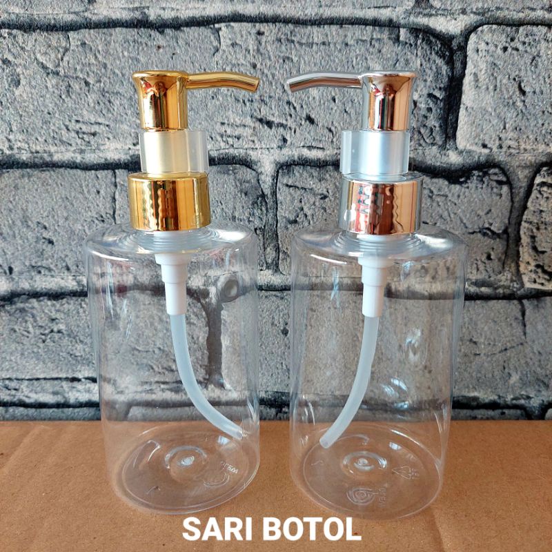 Jual BOTOL PUMP 250ML RF NATURAL PUMP CLIP OIL GOLD | Shopee Indonesia