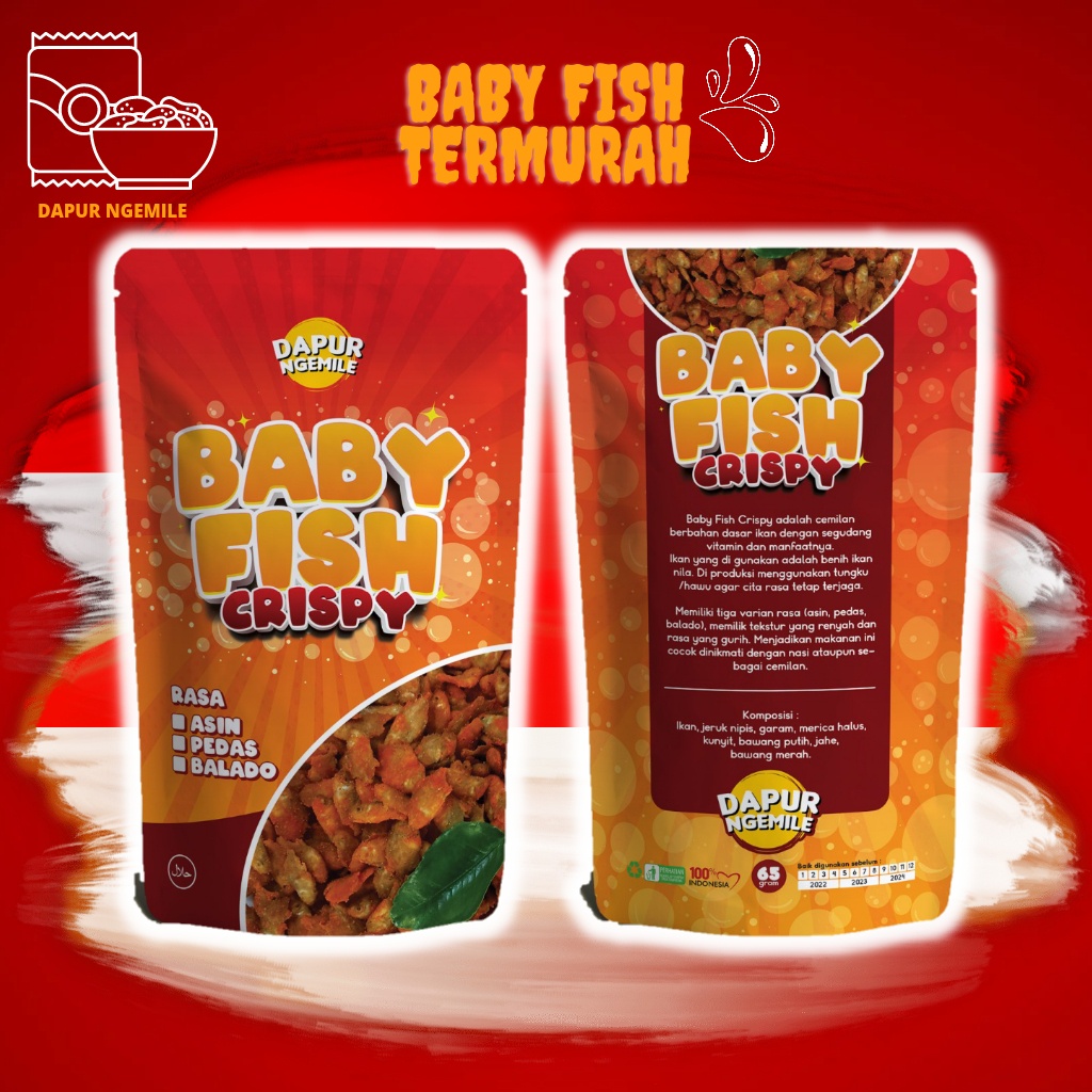 Jual Baby fish crispy varian rasa | Shopee Indonesia