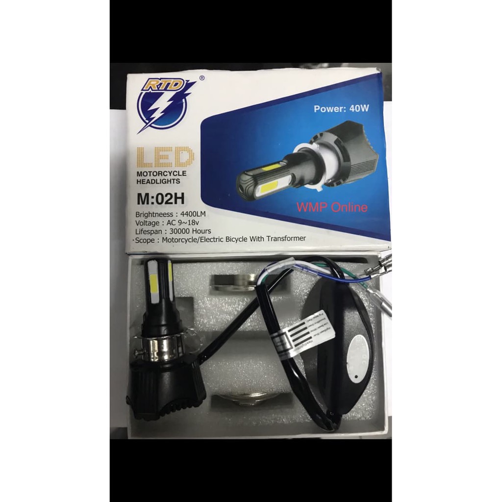 Jual Lampu Depan RTD M02H AC - Putih | Shopee Indonesia