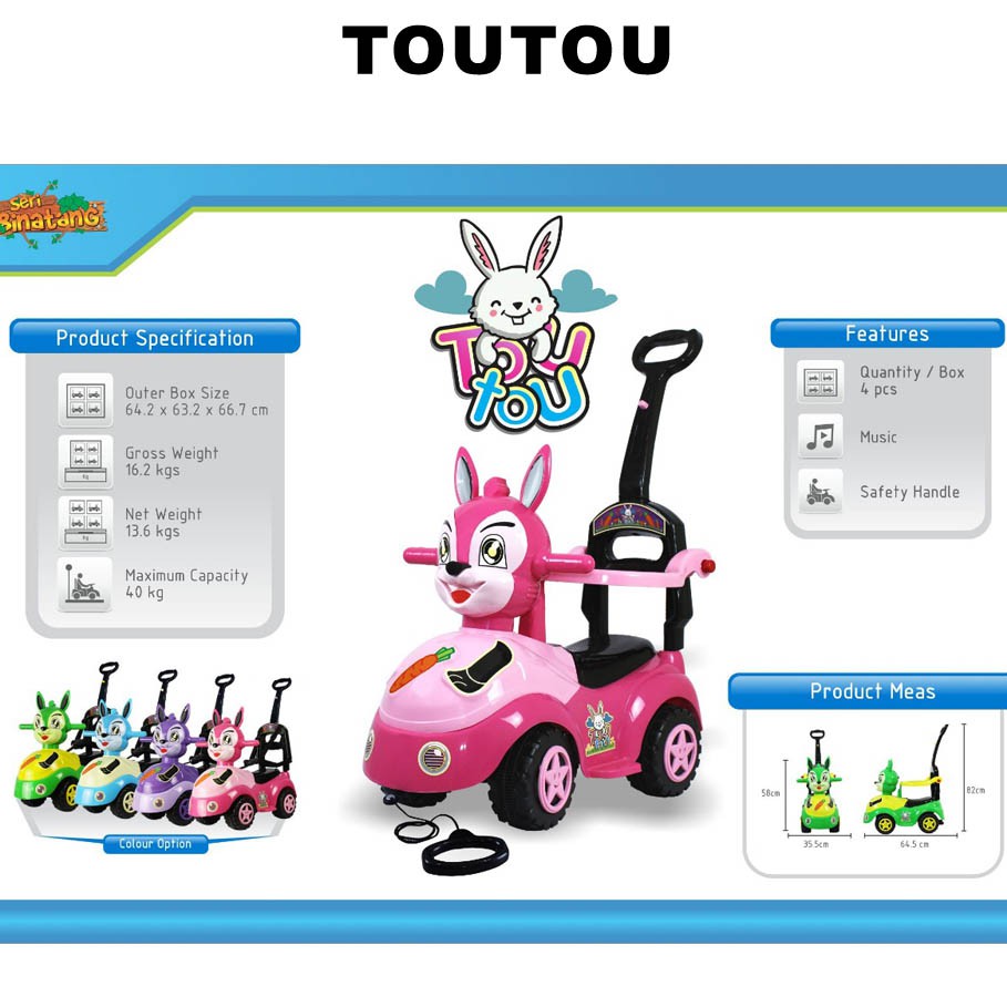Jual Tolo Car Yotta Tou Tou Mainan anak | Shopee Indonesia