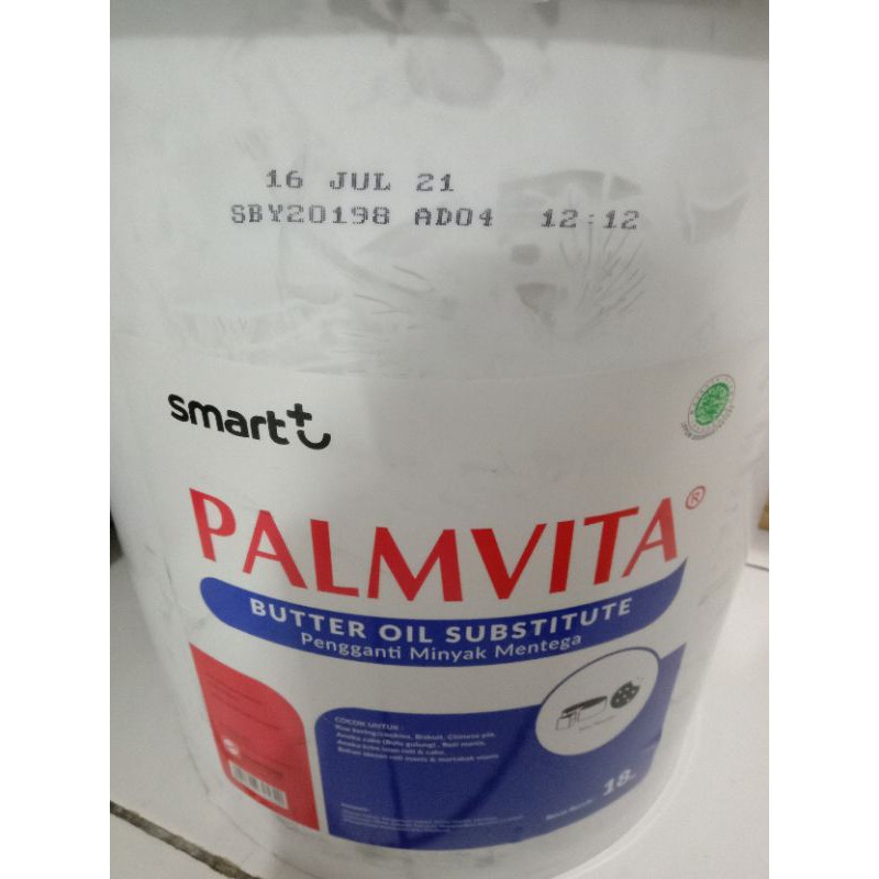 Jual Butter OIl Subtitute (BOS) Palmvita repack 1 kg | Shopee Indonesia