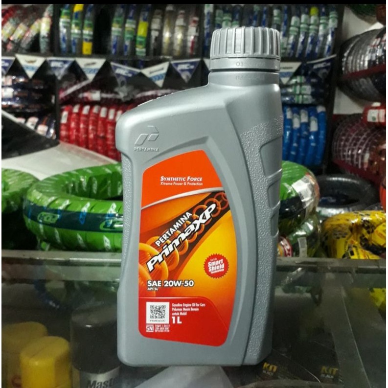Jual OLI PERTAMINA PRIMA XP SAE 20W-50 API SL GALON 1 LITER | Shopee ...