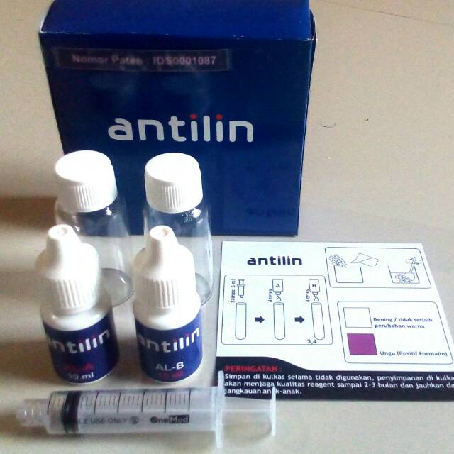 Jual Test Kits untuk Uji kandungan formalin secara cepat, mudah dan ...