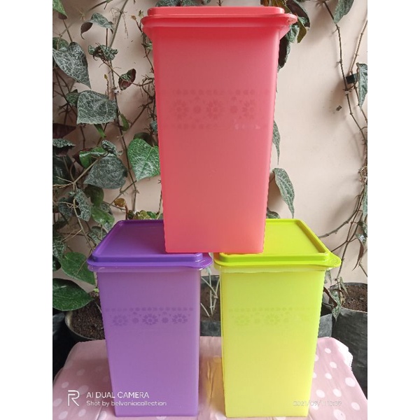 Jual Tupperware toples tinggi mosaic sweet saver 3.1 liter ( 1 ...