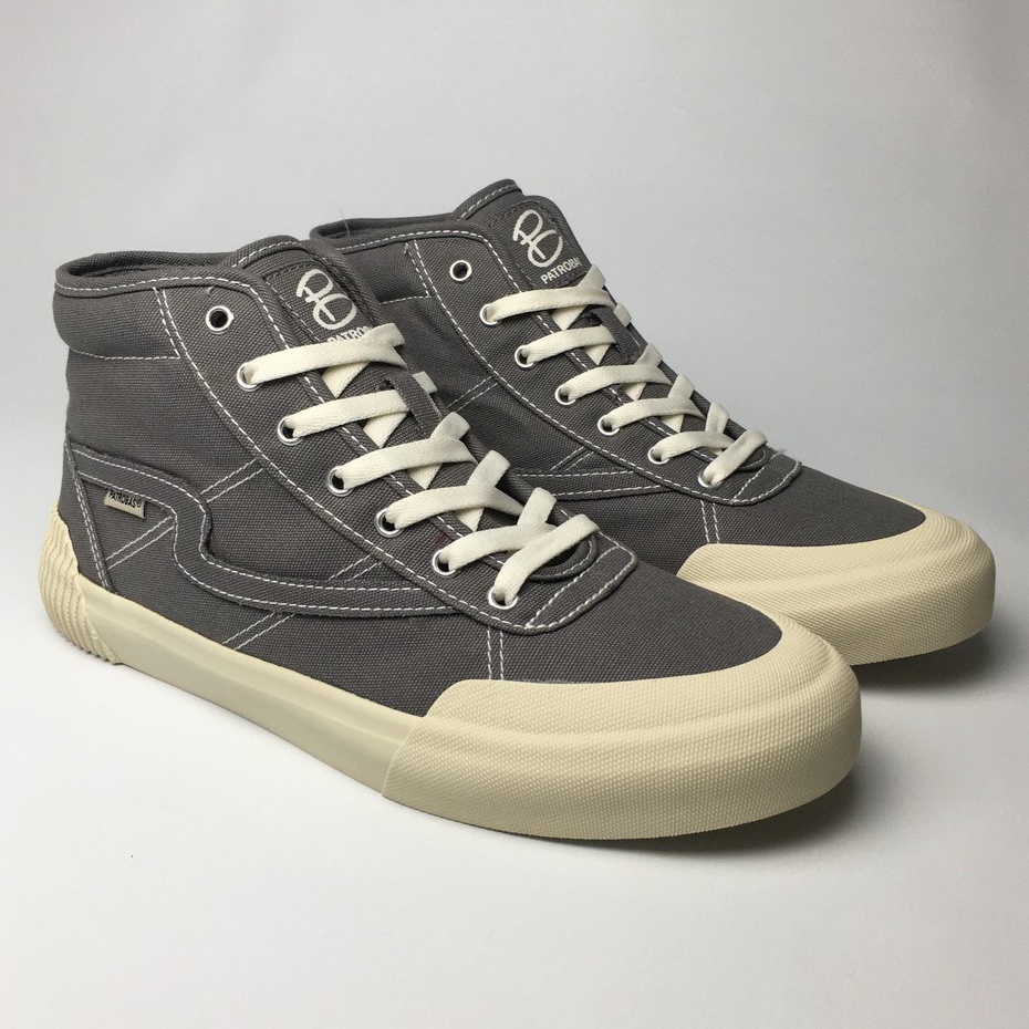 Jual Sepatu Patrobas Equip High Charcoal / Grey Original | Sneakers ...