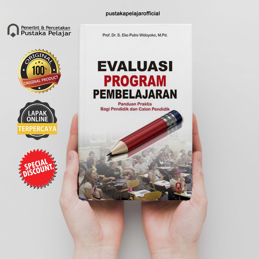 Jual Buku Original Evaluasi Program Pembelajaran Eko Putro Widoyoko