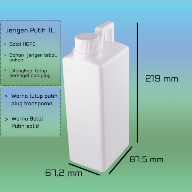 Jual Jerigen 1 Liter | Shopee Indonesia