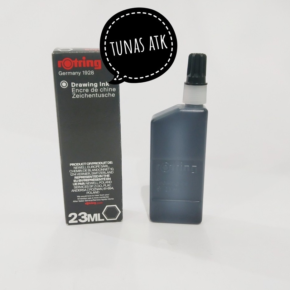 Jual ROTRING DRAWING INK (BLACK) | Shopee Indonesia