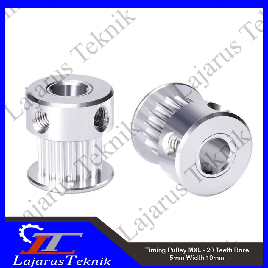 Jual Timing Pulley MXL - 20 Teeth Bore 5mm Width 10mm / MXL-20T-B5 ... Jual Timing Pulley MXL - 20 Teeth Bore 5mm Width 10mm / MXL-20T-B5 ...