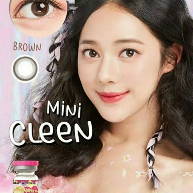 Jual Softlens Mini Cleen Normal Kitty Kawaii softlens natural botol ...