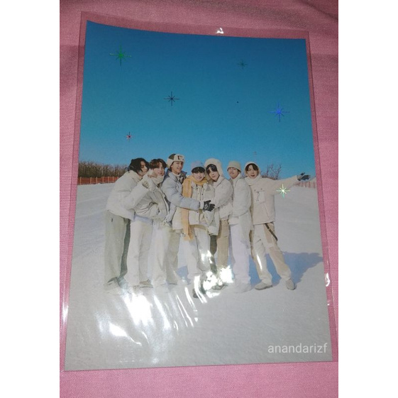 Jual Photo Sticker Winter Package 2021 BTS | Shopee Indonesia